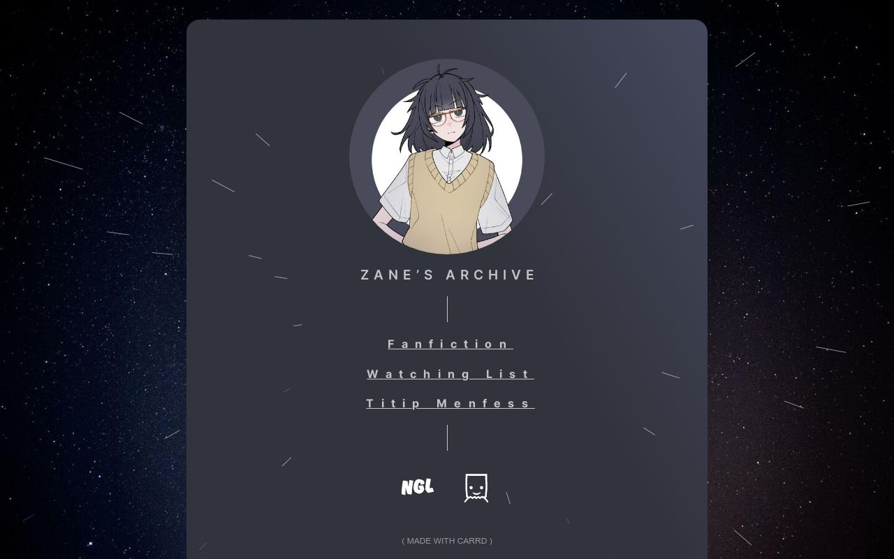 ZANE'S ARCHIVE